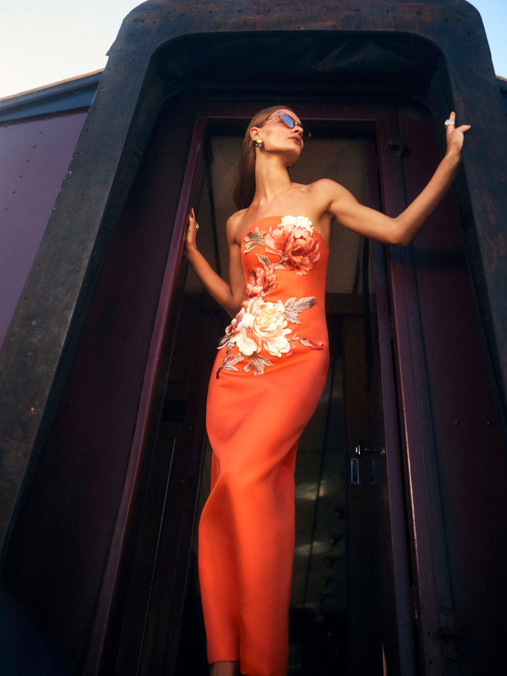 Amya Petal Gown - Lilac – LEO LIN